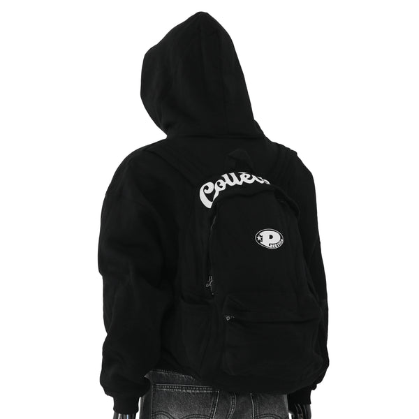 Prestige Black Backpack Hoodie – Prestige Collections