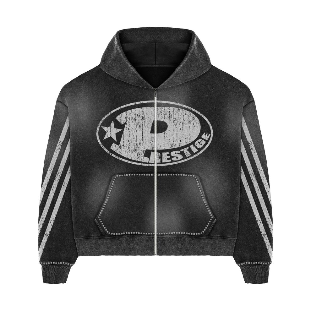 Prestige "P Logo" Rhinestone Hoodie – Prestige Collections