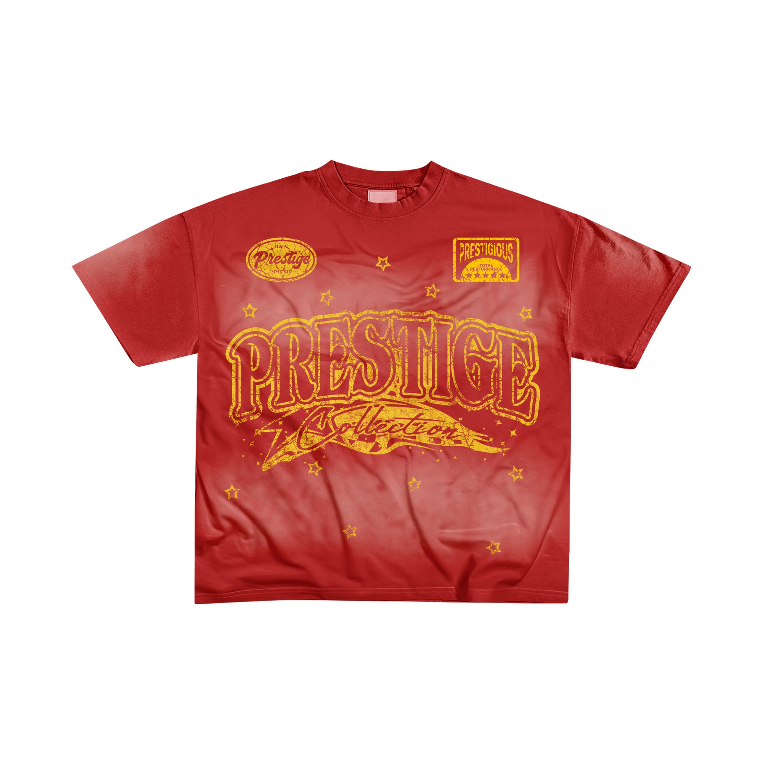 Red Prestige Racer Tee – Prestige Collections